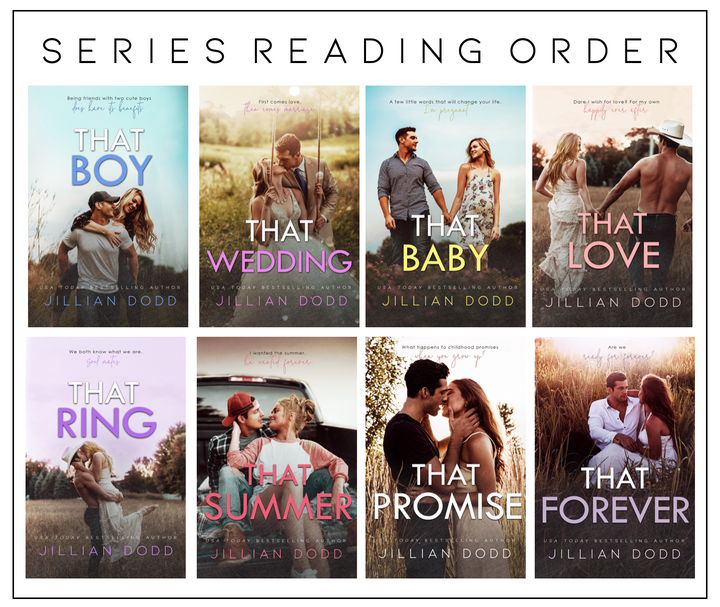 Reading Order – Jillian Dodd